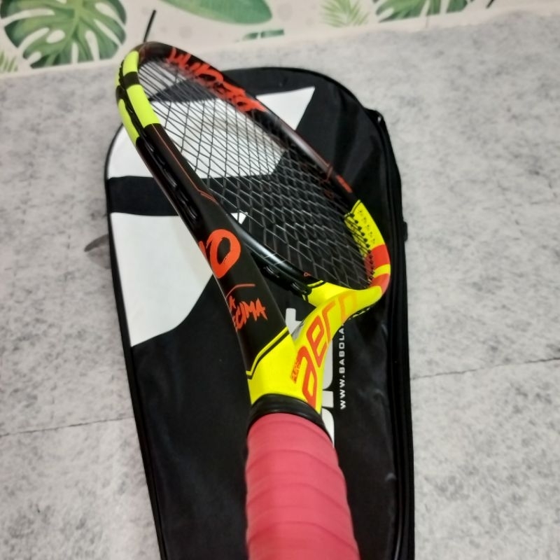 Jual RAKET TENIS BABOLT PURE AERO DECIMA SIAP PAKAI | Shopee Indonesia
