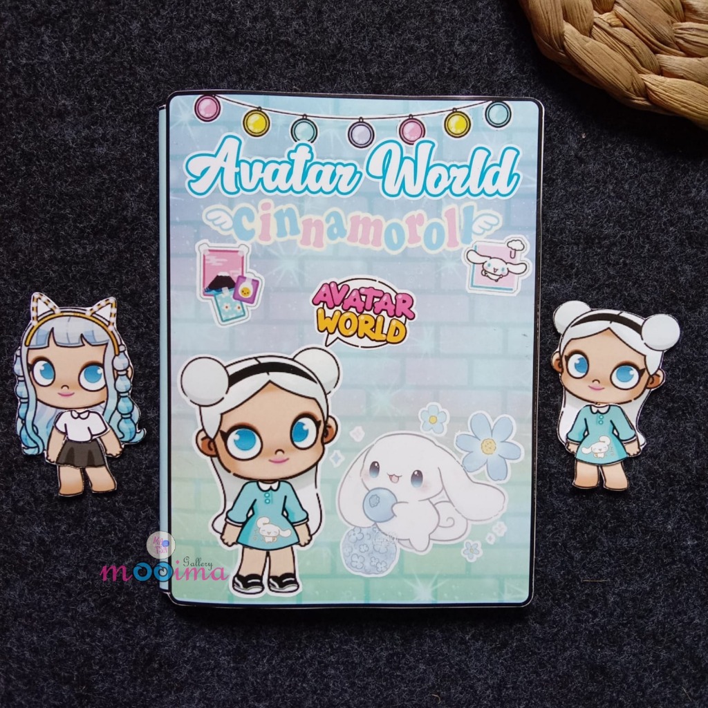 Jual Mainan Anak Viral Quiet Book Avatar World Series Cinnamoroll ...