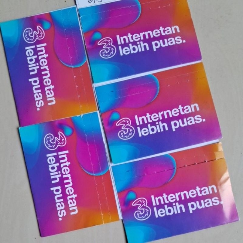 Jual Perdana Internet Tri 5 Gb Nasional | Shopee Indonesia