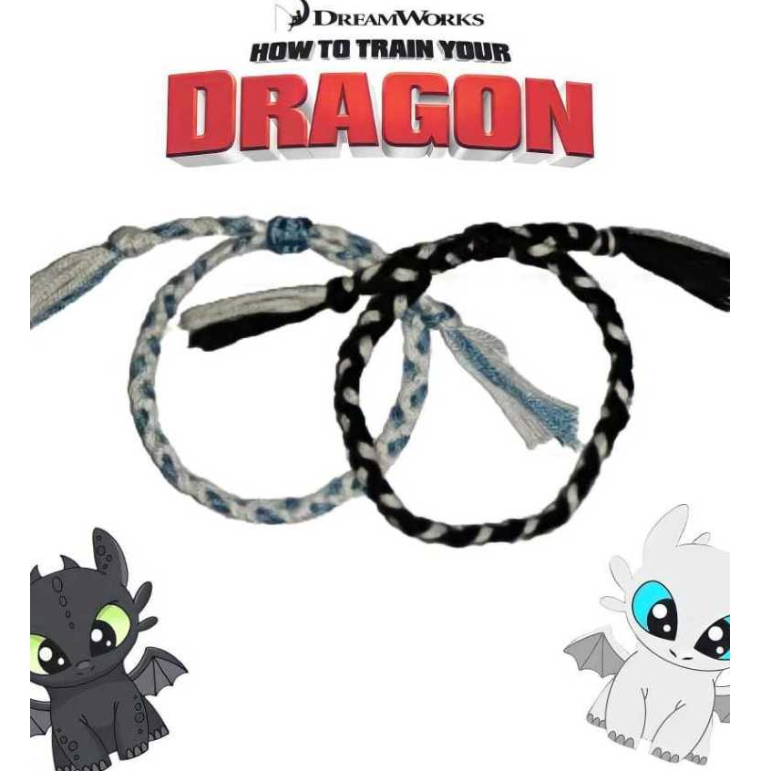 Jual Gelang Couple Dragon light furry & toothless | Shopee Indonesia
