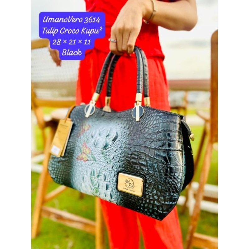 Jual Tas UmanoVero Tulip 3614 (Barang Ready Stok) tas kantor tas pesta ...
