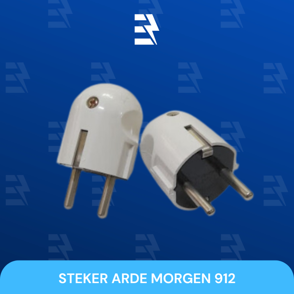 Jual MORGEN STEKER BULAT ARDE / STEKER PUTIH BULAT / COLOKAN LISTRIK ...