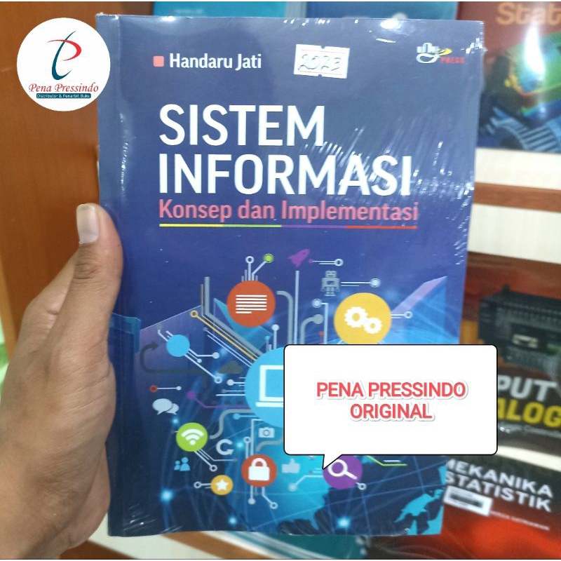 Jual BUKU SISTEM INFORMASI KONSEP DAN IMPLEMENTASI - HANDARU JATI | Shopee Indonesia