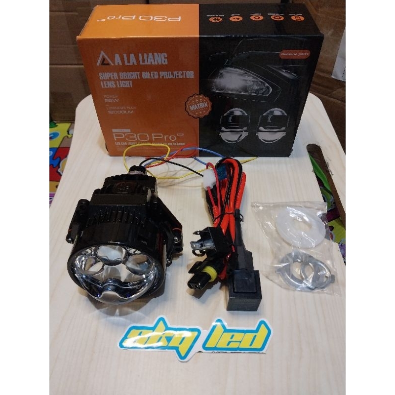 Jual LAMPU BILED PROJEKTOR HEAD LAMP MOBIL DAN MOTOR BILED P30 PROO GEN ...