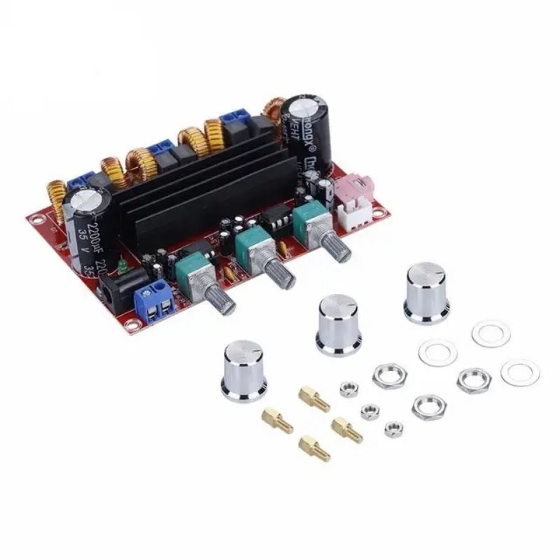 Jual Power Amplifier Class D TPA3116D2 2.1 Channel XH-M139 2X50W + 100W ...