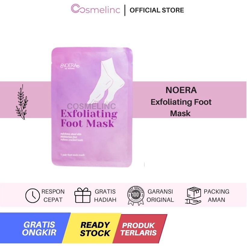 Jual ART Y77X Noera Exfoliating Foot Mask BPOM masker kaki foot peeling ...