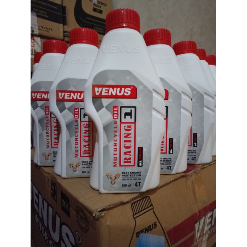 Jual NN OLI VENUS RACING 4T 800ML SAE 20W-50 ORIGINAL VENUS 0,8 n ...