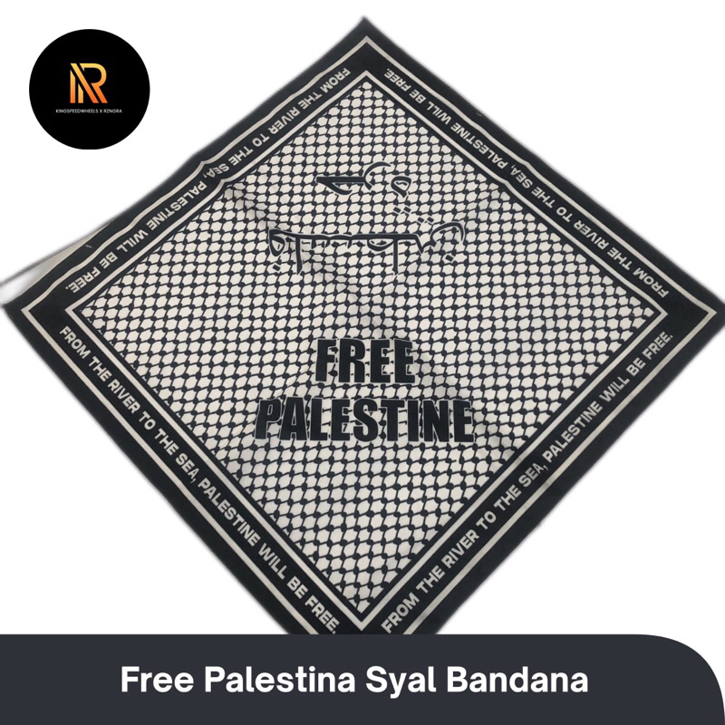 Jual Slayer Bandana Palestine| Paisley Scarf syal ikat kepala | Syal ...