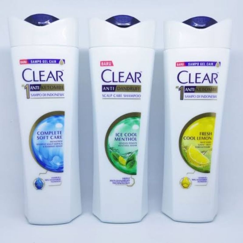 Jual shampoo clear anti ketombe 300ml | Shopee Indonesia