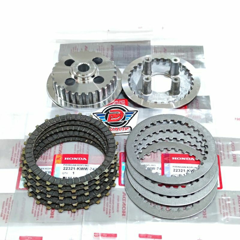 Jual RUMAH KOPLING SET+KAMPAS KOPLING ,PLAT GESEK SONIC150R, GTR150R, CB150R NEW, CBR150R NEW ...
