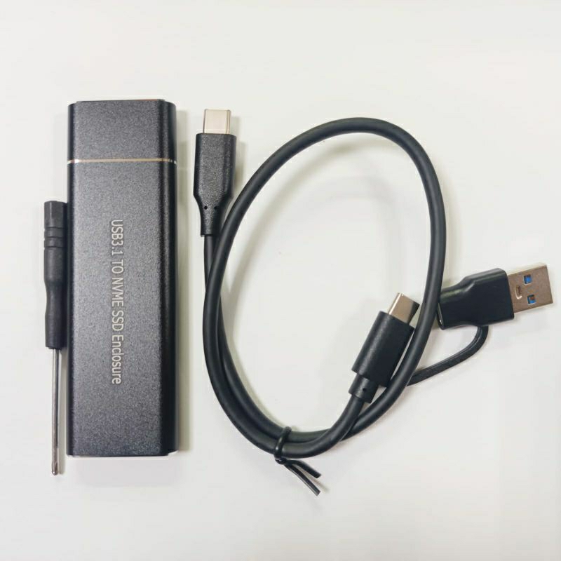 Jual Casing SSD M.2 NVME USB 3.1 Type C / Enclosure SSD NVME M.2 ...