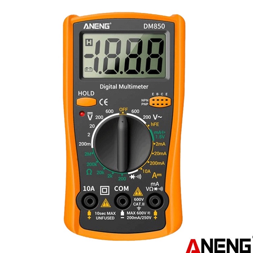 Jual Check Here Aneng DM85 Multimeter Digital Mini AC DC Buzzer Test ...