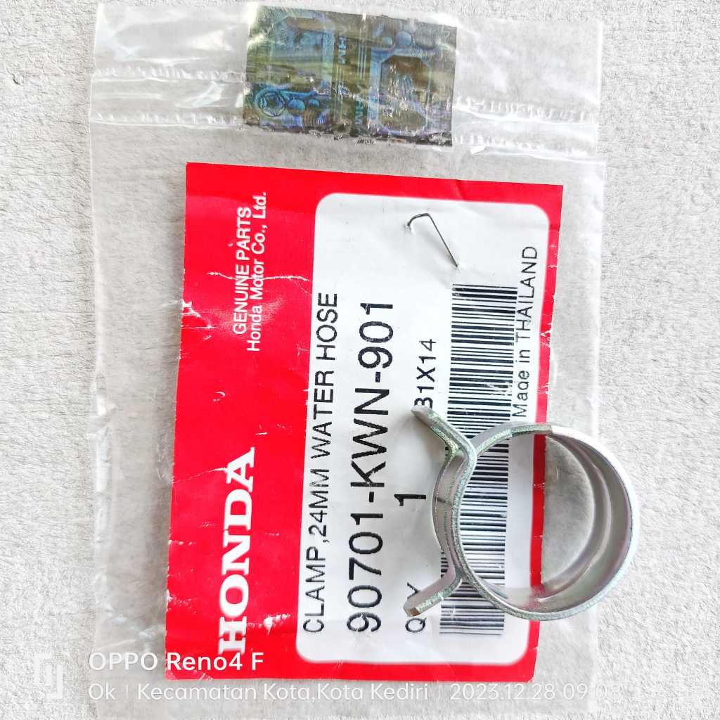 Jual Clamp Hose (D24) 24-MM - Klem Selang Radiator Vario 110-125-150 ...