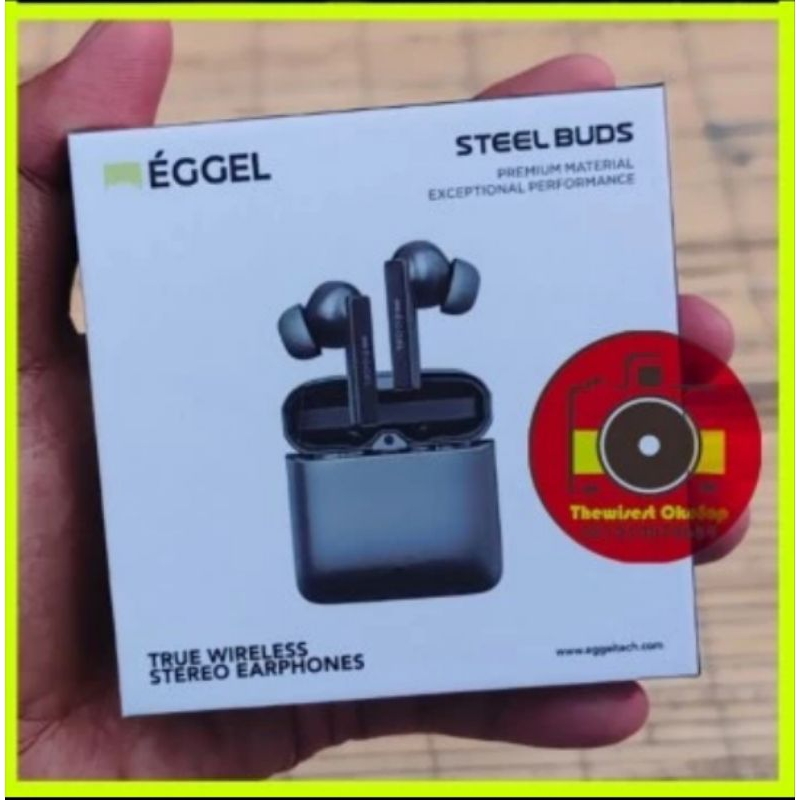 Jual TWS Eggel Steelbuds Zinc Alloy Earphone Headset Bluetooth Wireless ...