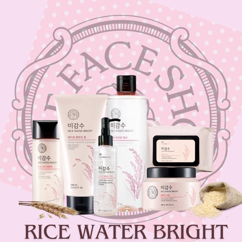 Jual The Face Shop Rice Water Bright Rice All Varian | Shopee Indonesia