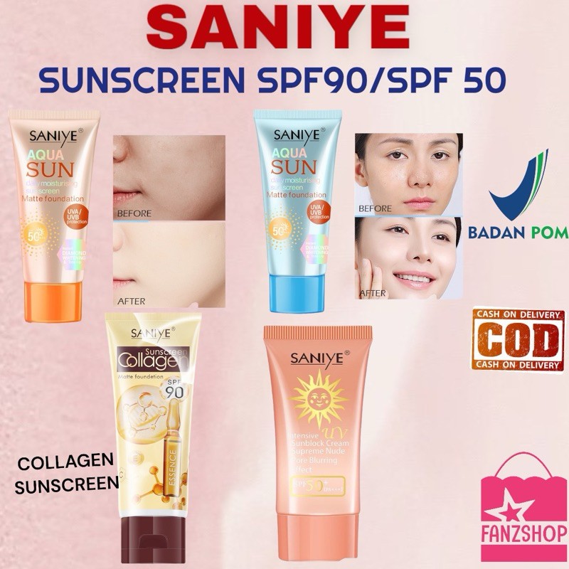 Jual SANIYE AQUA SUNSCREEN | Shopee Indonesia