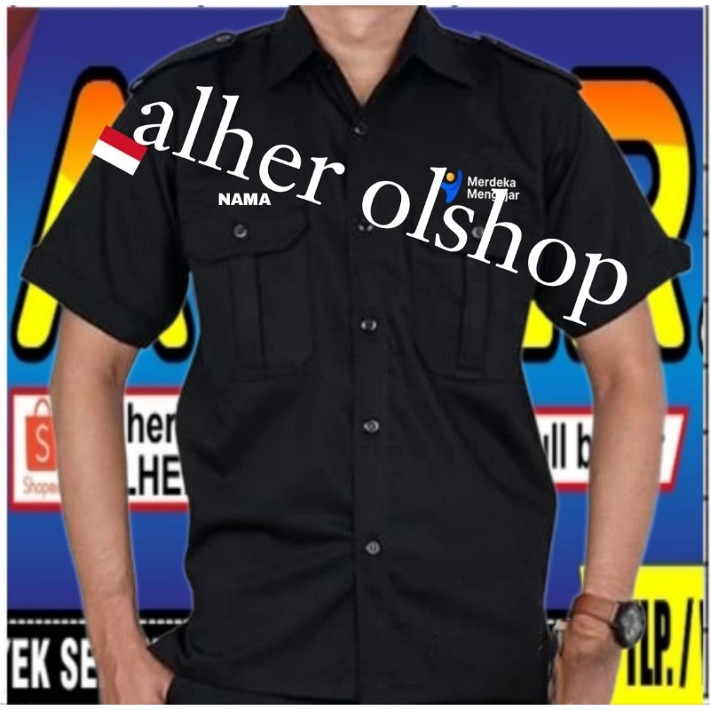 Jual new kemeja merdeka mengajar baju merdeka mengajar seragam merdeka ...
