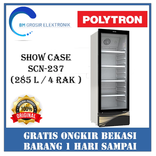 Jual POLYTRON SHOWCASE SCN 237 4 RAK | Shopee Indonesia