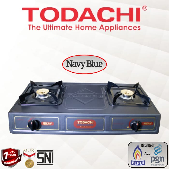 Jual KOMPOR GAS 2 TUNGKU TODACHI T-2000 ELG ( LPG / GAS ALAM-LNG ...