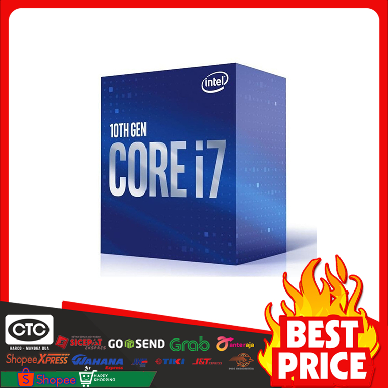 Jual Processor Intel Core i7-10700 Box Comet Lake Socket LGA 1200 ...