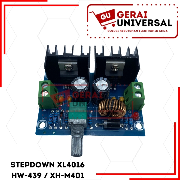 Jual StepDown XL4016 Step Down 8A Buck Module HW-439 / XH-M401 | Shopee ...