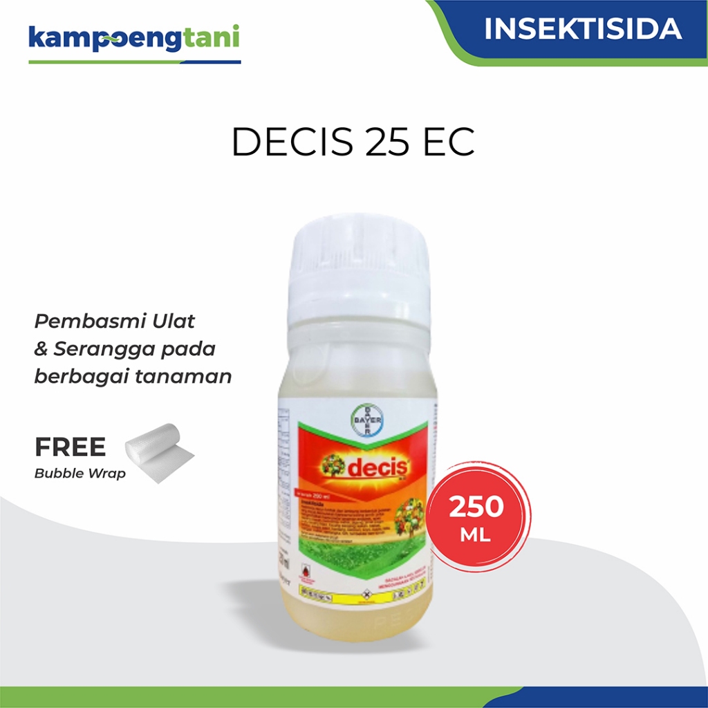 Jual Kampoeng Tani - Decis 25EC 250ml Insektisida Obat Pembasmi Ulat ...