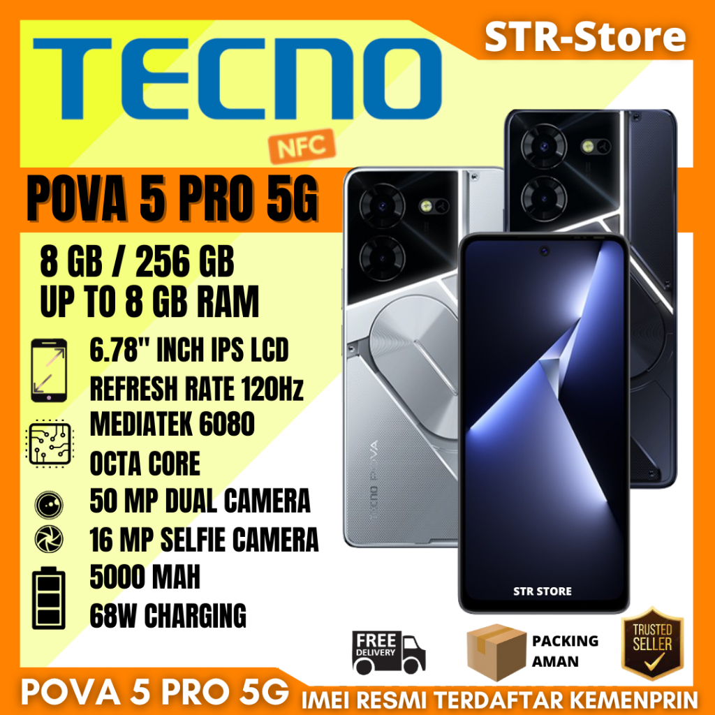 Jual TECNO POVA 5 PRO 5G 8/256 GB HP ANDROID GARANSI RESMI POVA 5 PRO ... Jual TECNO POVA 5 PRO 5G 8/256 GB HP ANDROID GARANSI RESMI POVA 5 PRO ...