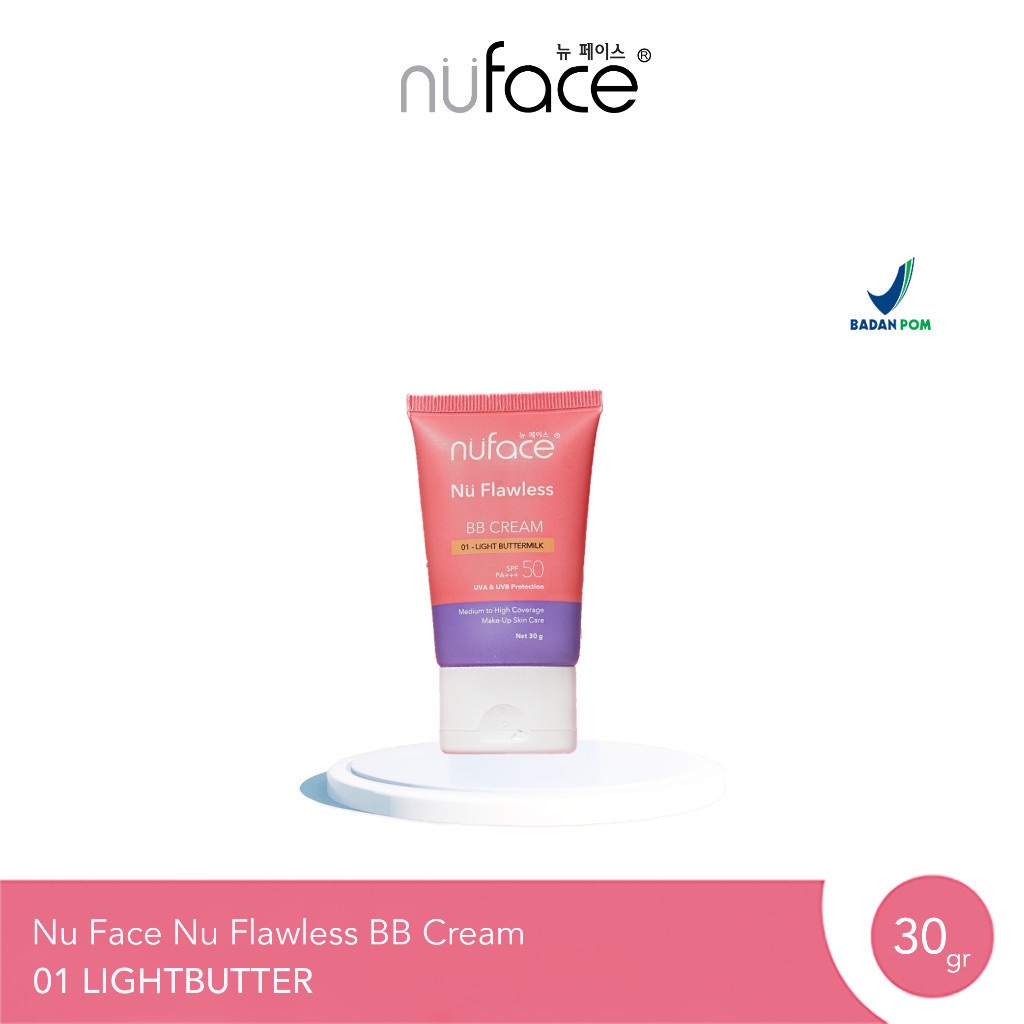 Jual NUFACE Nu Flawless BB Cream Package Indonesia / Paket Limited ...