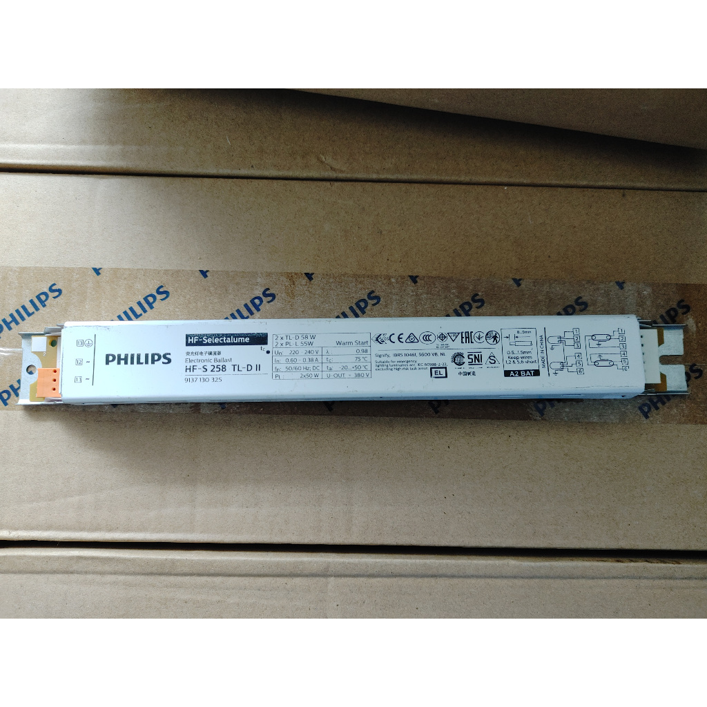 Jual Ballast Electronic 2x58w Philips HF-S 218/236 236 258 TL-D II | Shopee Indonesia