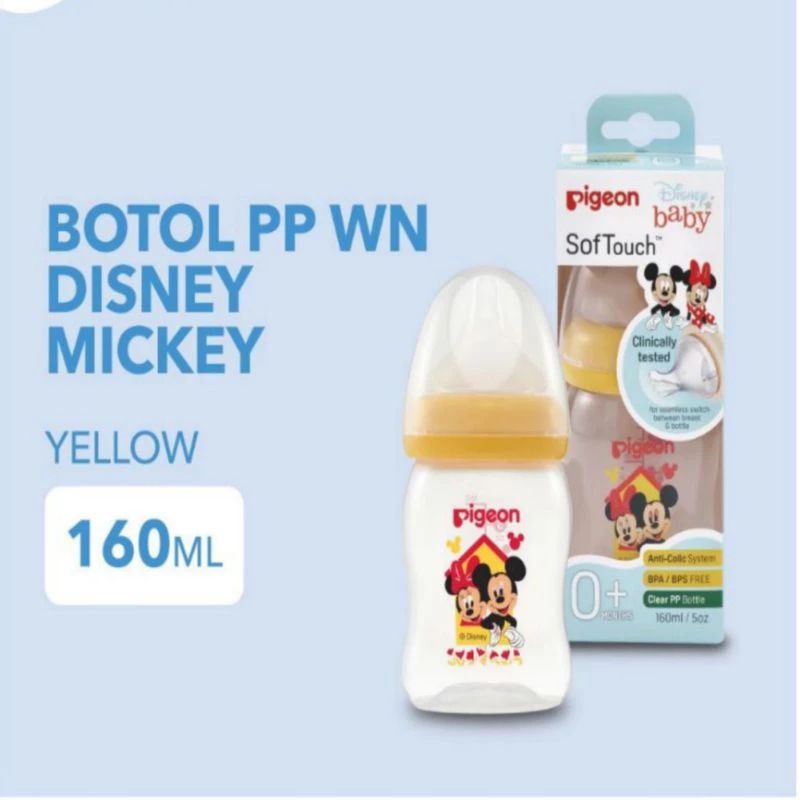 Jual pigeon botol susu WIDE NECK 160ml 240ml ORI pigeon | Shopee Indonesia