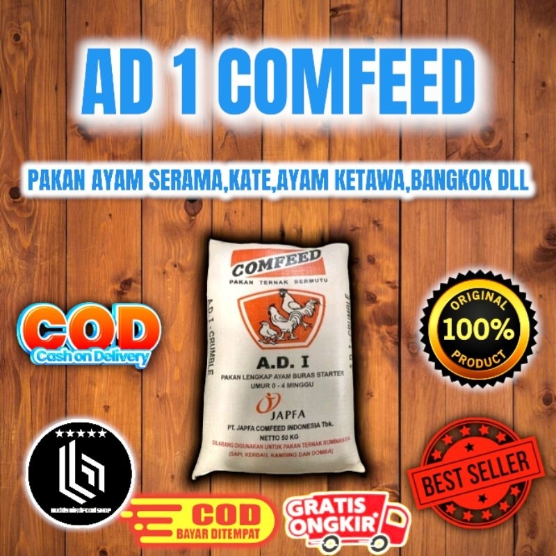 Jual AD 1 COMFEED PAKAN ANAK AYAM BANGKOK/BIRMA/AYAM KETAWA DLL ...