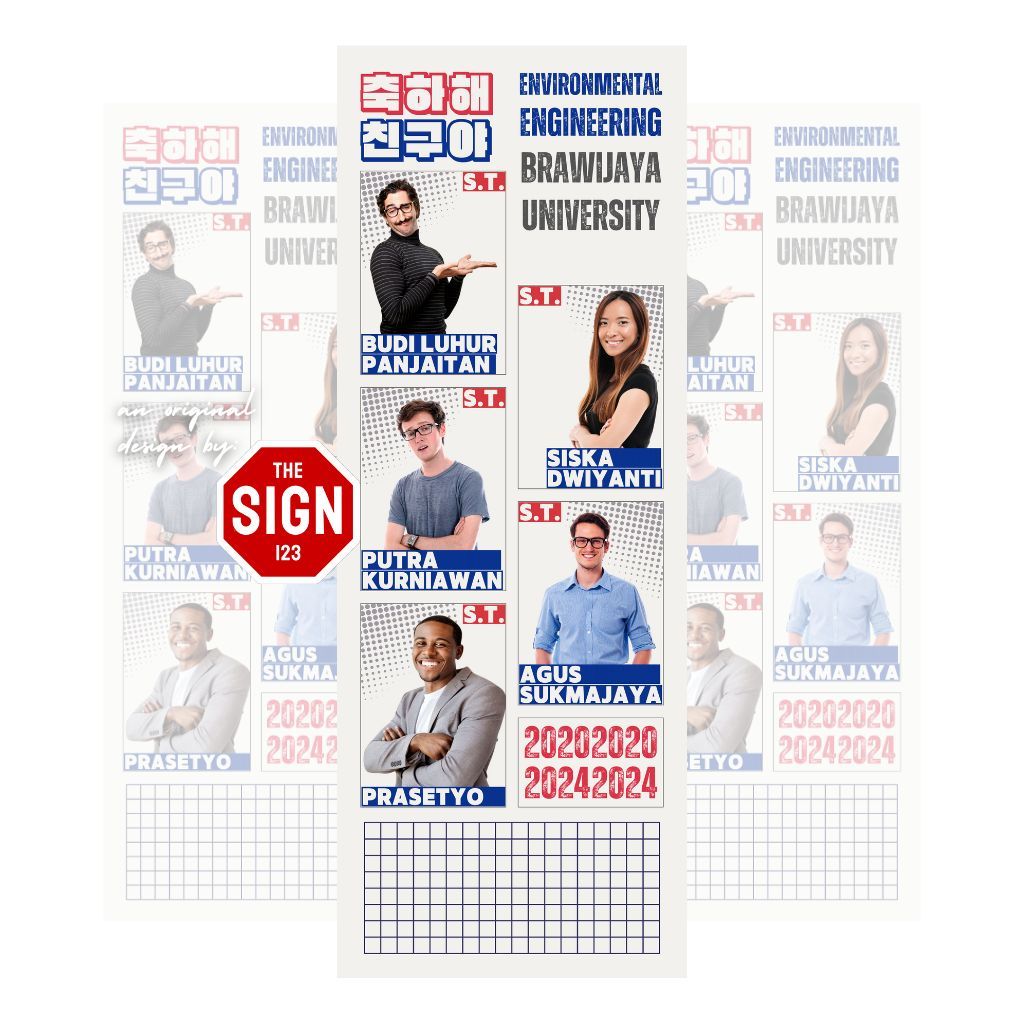 Jual Desain Banner Sidang / Seminar / Wisuda Anti Mainstream | Shopee ...