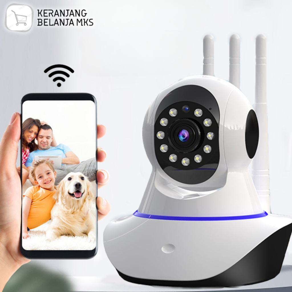 Jual CCTV WiFi IP Kamera Two Way Audio IR Motion Sensor dengan fitur ...