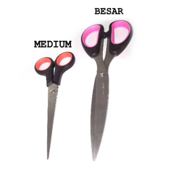 Jual GUNTING BESAR SERBAGUNA / GUNTING STAINLESS / ALAT TULIS KANTOR ...