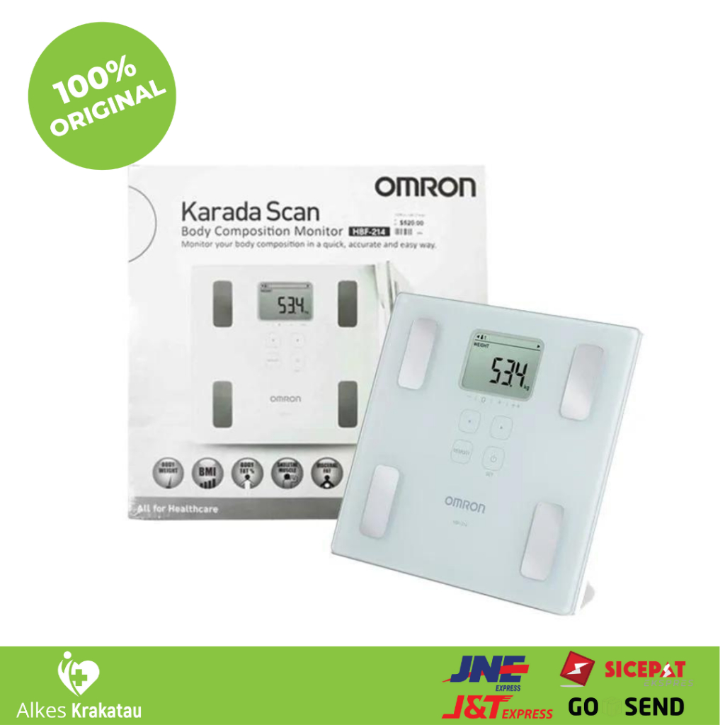 Jual Omron HBF-214 Karada Scan Body Composition Monitor / Timbangan ...
