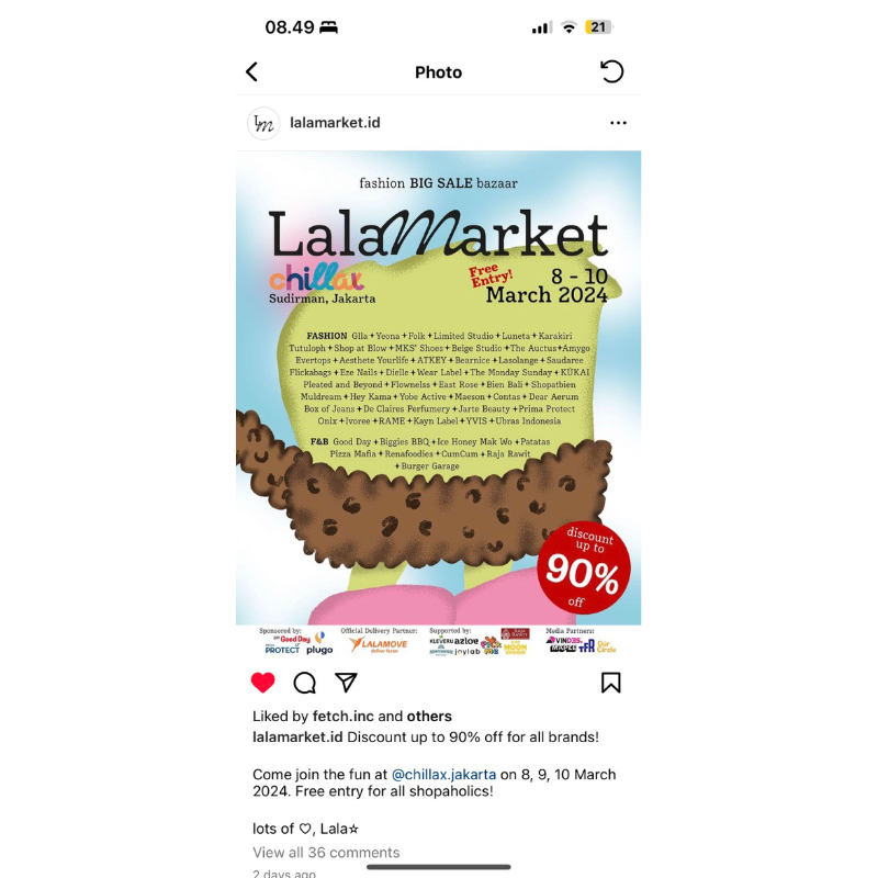 Jual Lala Market Jastip FetchInc 2024 | Shopee Indonesia