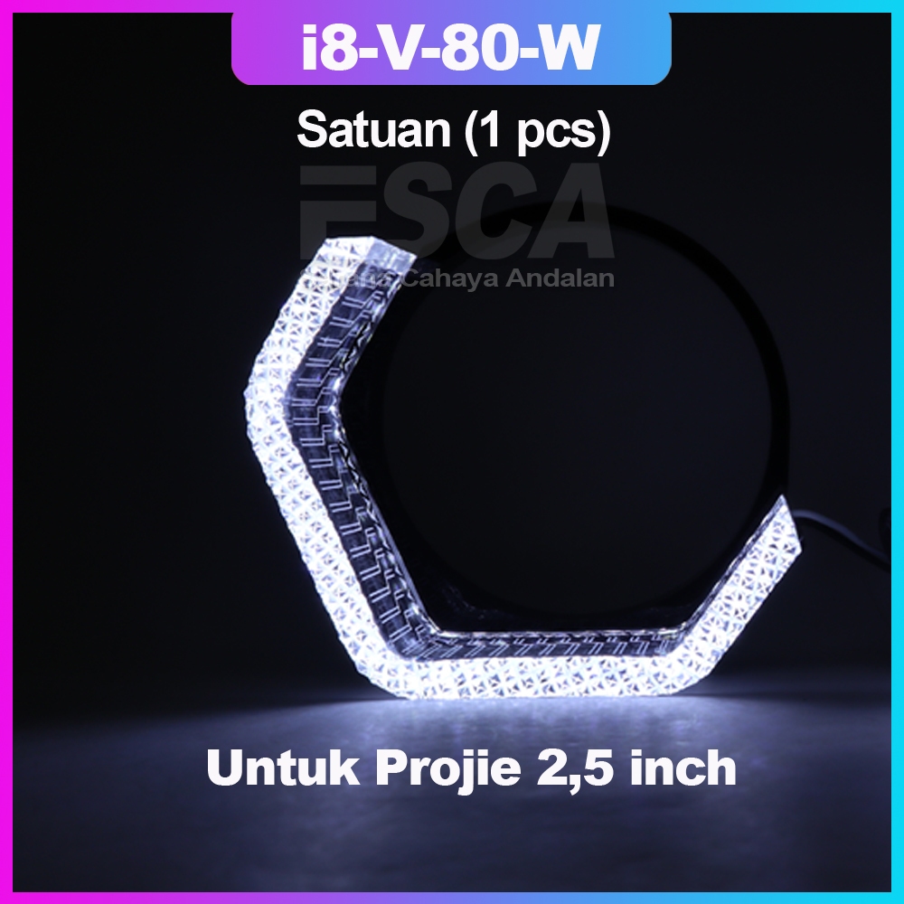 Jual 5D Premium Shroud Crystal Angel Eyes RGB Matrix Glory Vietnam Style Vahid Bluetooth Apps ...