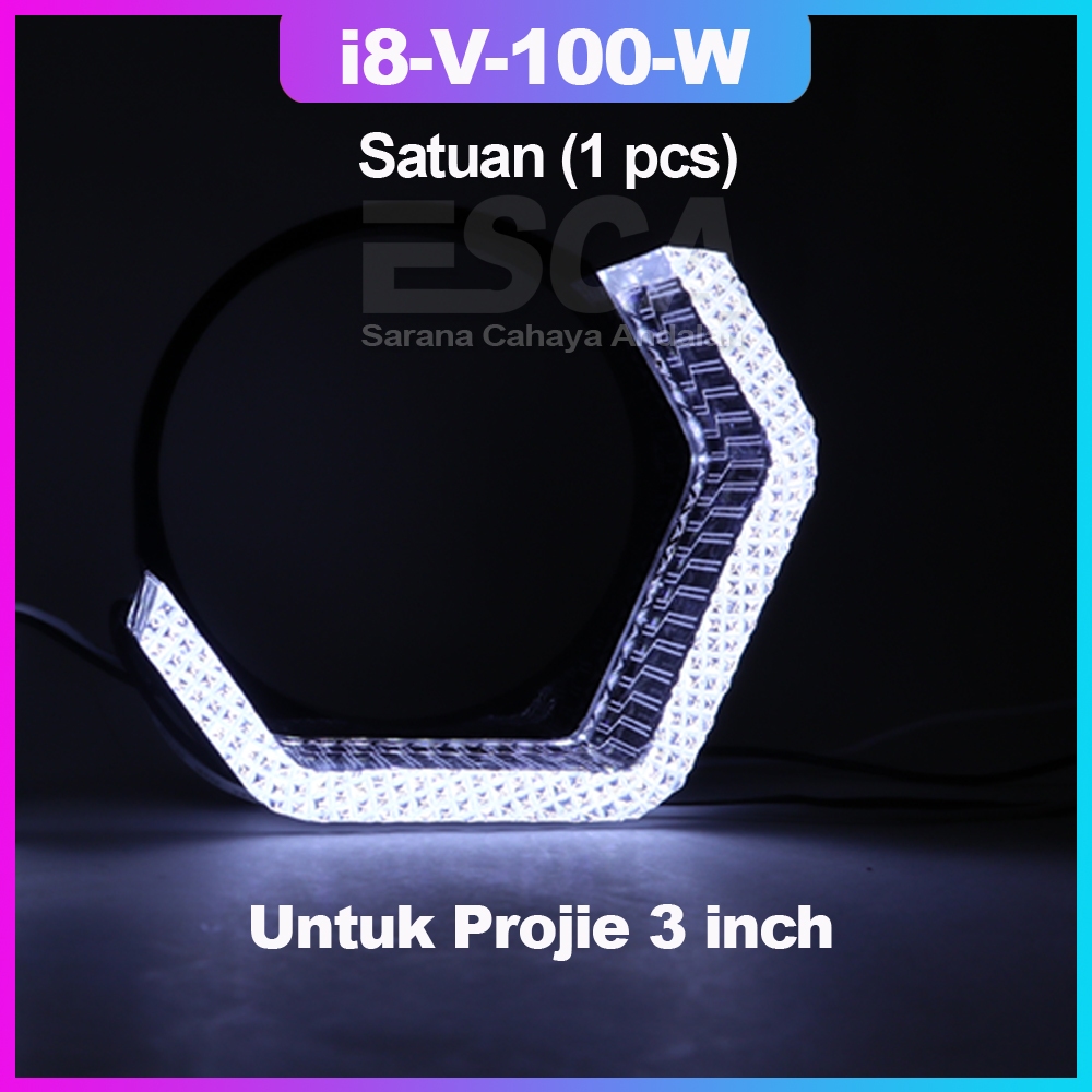 Jual 5D Premium Shroud Crystal Angel Eyes RGB Matrix Glory Vietnam Style Vahid Bluetooth Apps ...