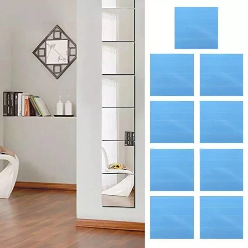 Jual Sticker Cermin Dinding Persegi Anti Pecah Tempel Rectangular ...