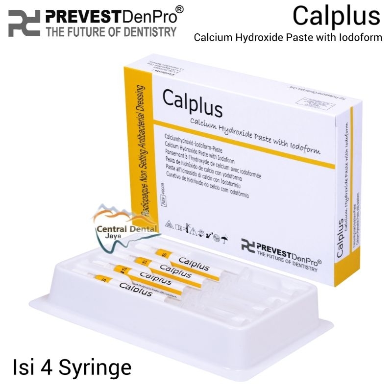 Jual Calplus Prevest Denpro / Pasta Kalsium Hidroksida dengan Iodoform ...