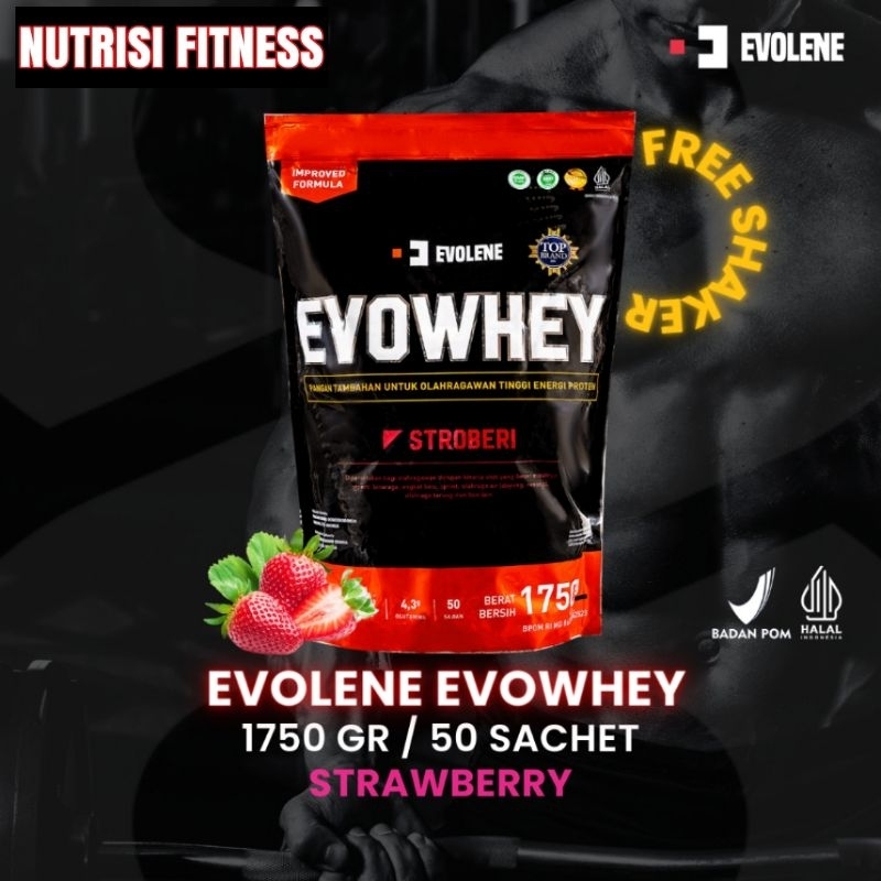 Jual EVOLENE 50SACHET EVOWHEY 50 SACHET EVO WHEY PROTEIN 50 SACHET ...