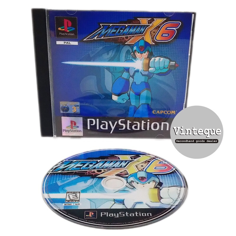 Jual Kaset CD PS1 Playstation 1 Original Pabrik Megaman X6 | Shopee Indonesia