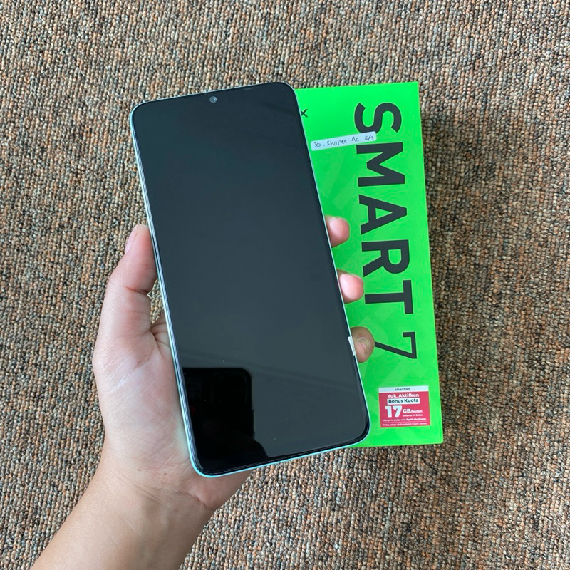 Jual Infinix Smart 7 4G Ram 4/64 Seken Resmi (green) | Shopee Indonesia