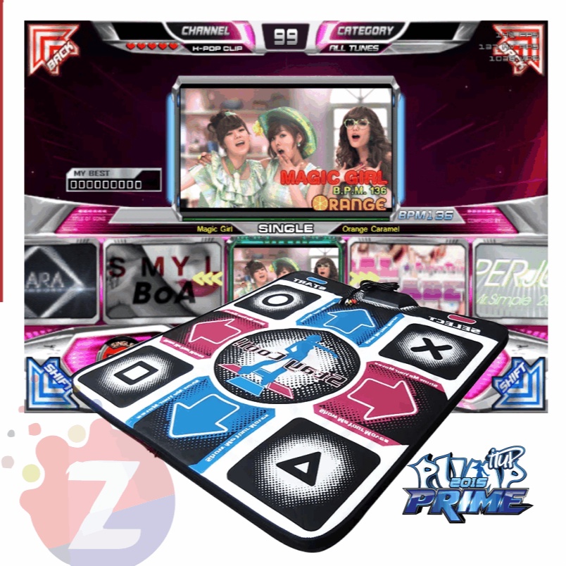 Jual Extra Cashback Dance Mat Pump It Up Full Lagu Dancing Pad PIU PC Game Pump It UP Plus ...