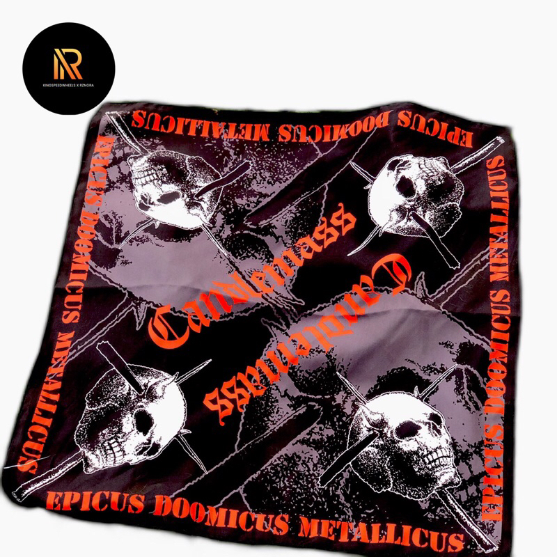 Jual Slayer Bandana Epicus Doomicus Metallicus | Paisley Scarf syal ...