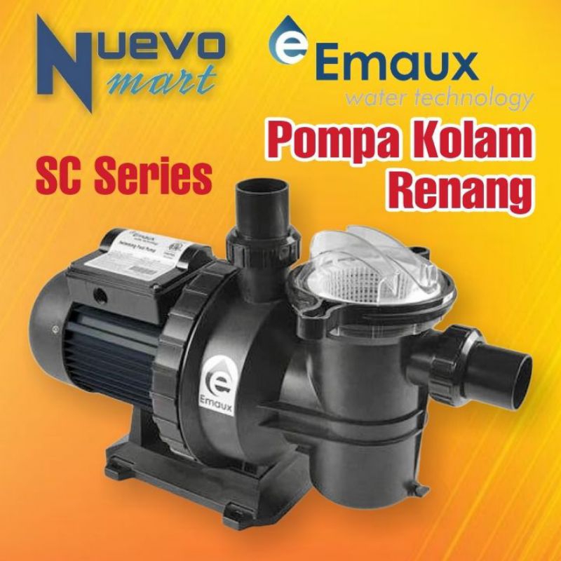 Jual Pompa Kolam Renang 1 HP EMAUX SC100 / Swimming Pool Pump EMAUX SC ...