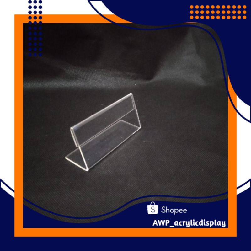 Jual Papan Nama Meja / Desk Name Tag Tebal 2mm Ukuran 11cm × 4cm ...