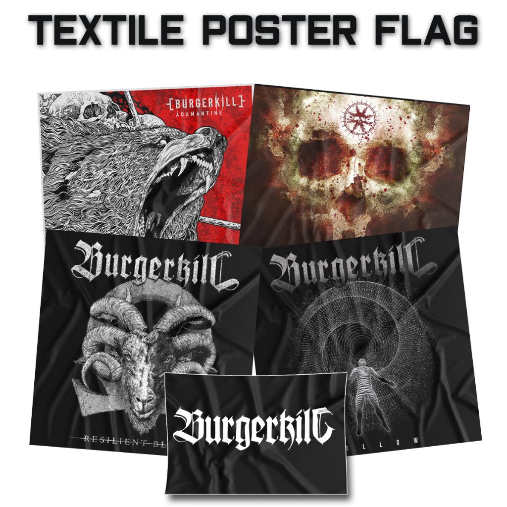 Jual BURGERKILL - Textile Poster / Bendera band / Poster Kain | Shopee ...