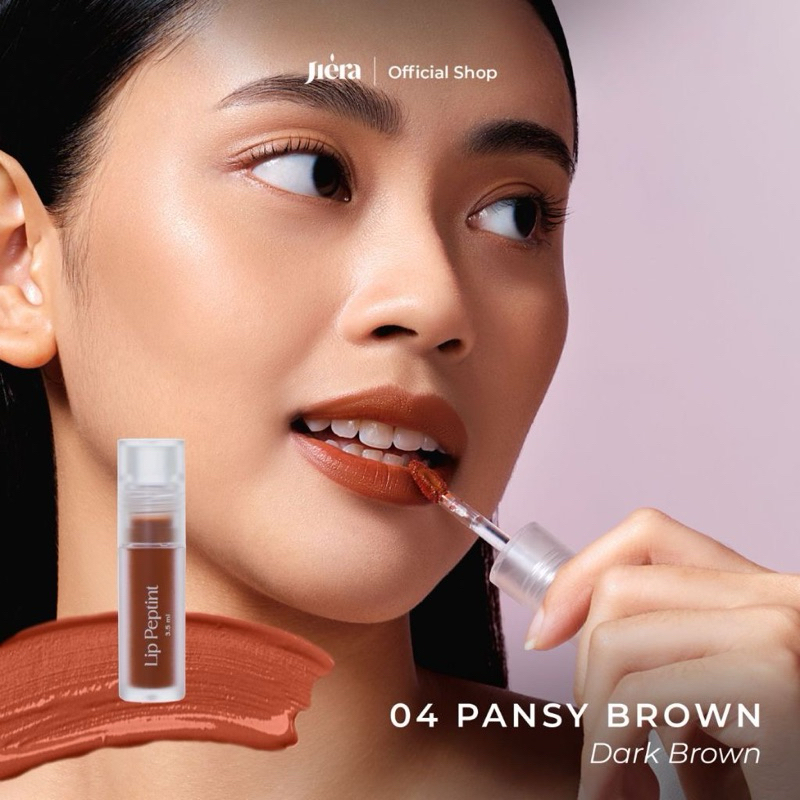 Jual JIERA Lip peptint Liptint 3,5ml Lip tint peptide squalane shade ...