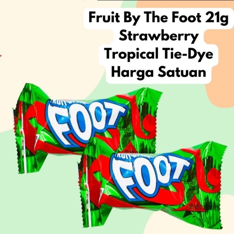 Jual ORIGINAL USA Fruit Roll Ups Fruit by the Foot Snack Permen Asam ...